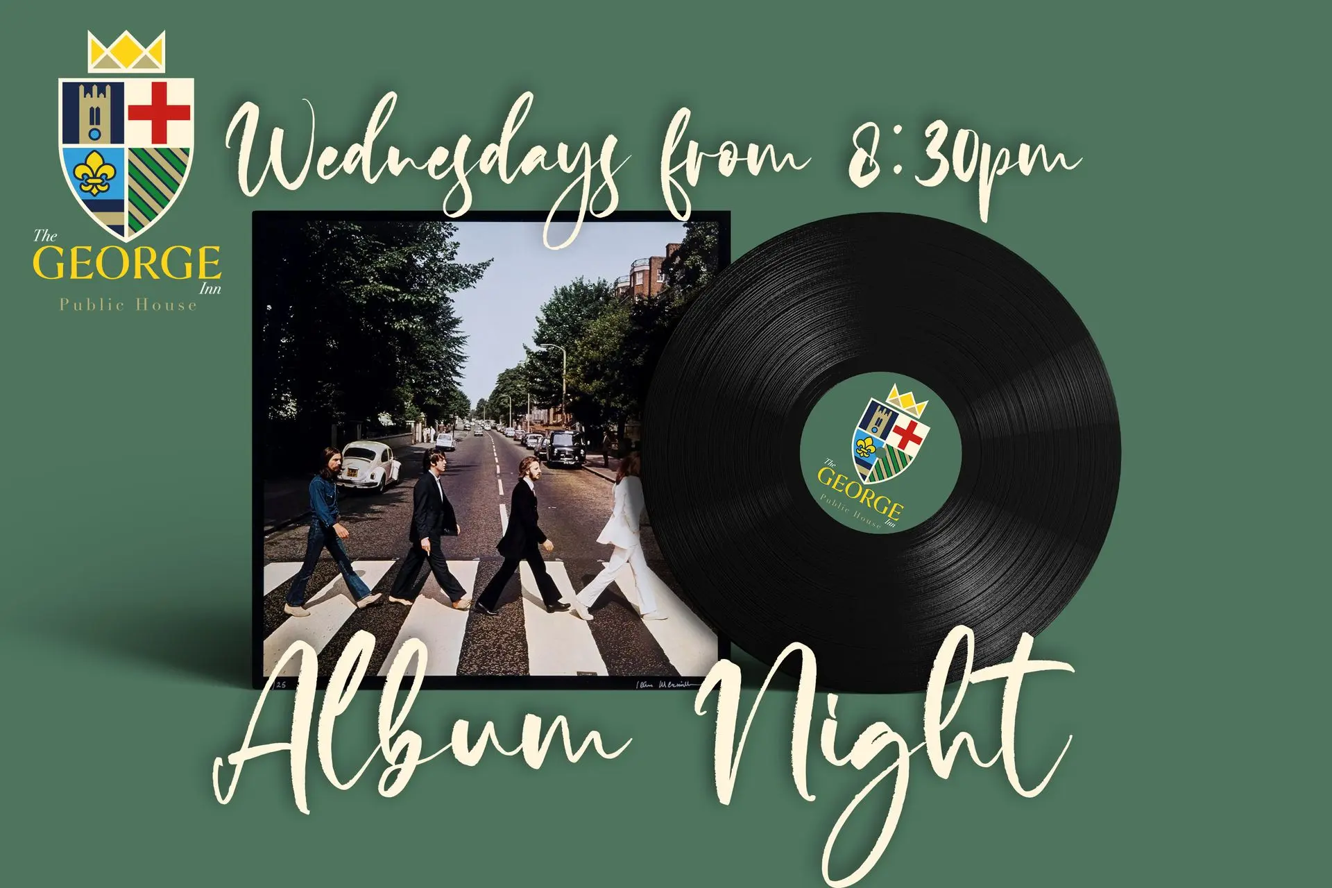 Wednesday is Album Night @ The George Inn