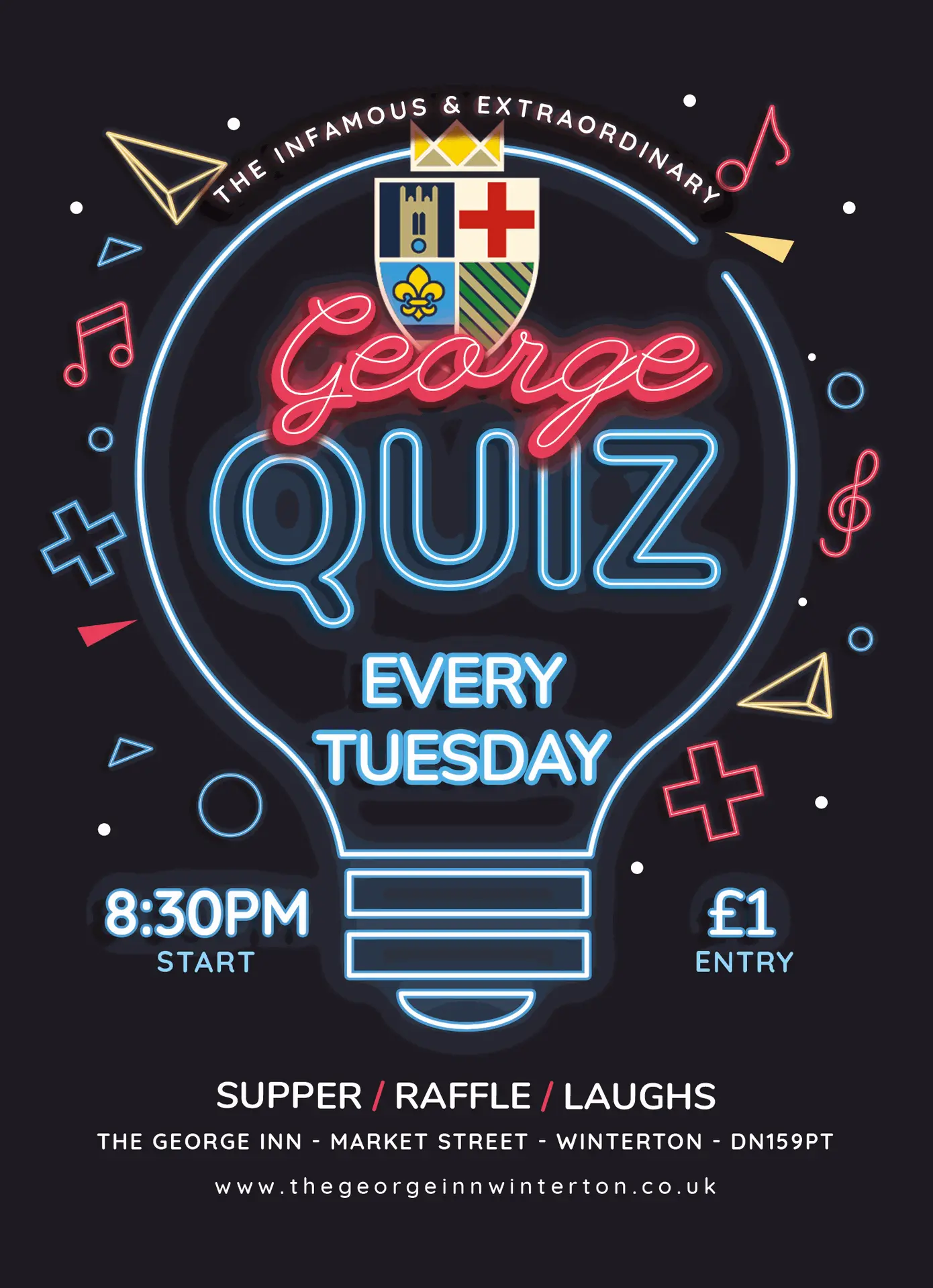 Tuesdays Are Quiz Night @ The George Inn